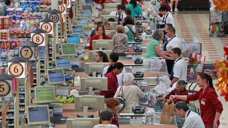 How to pick the fastest line at the supermarket