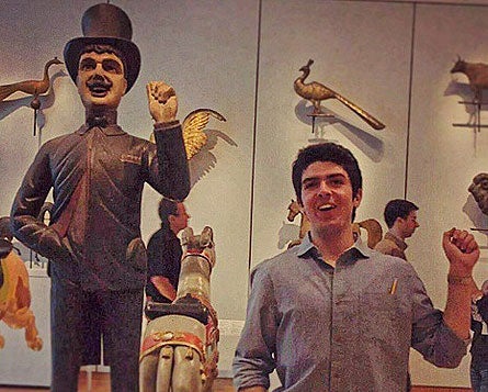 Six Boston Museum Photos of People Imitating Art