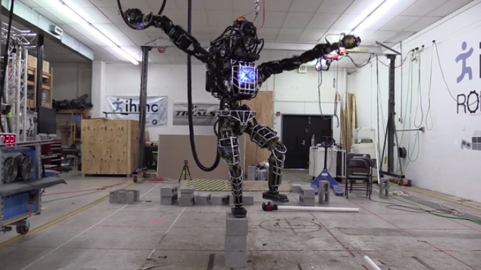 Watch a Robot Karate Master Crane Kick Humankind Into Oblivion