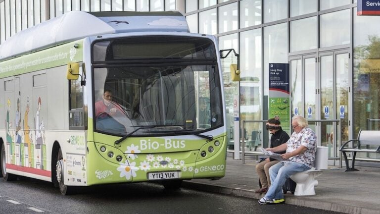 Britain’s First ‘Poo Bus’ Hits the Road