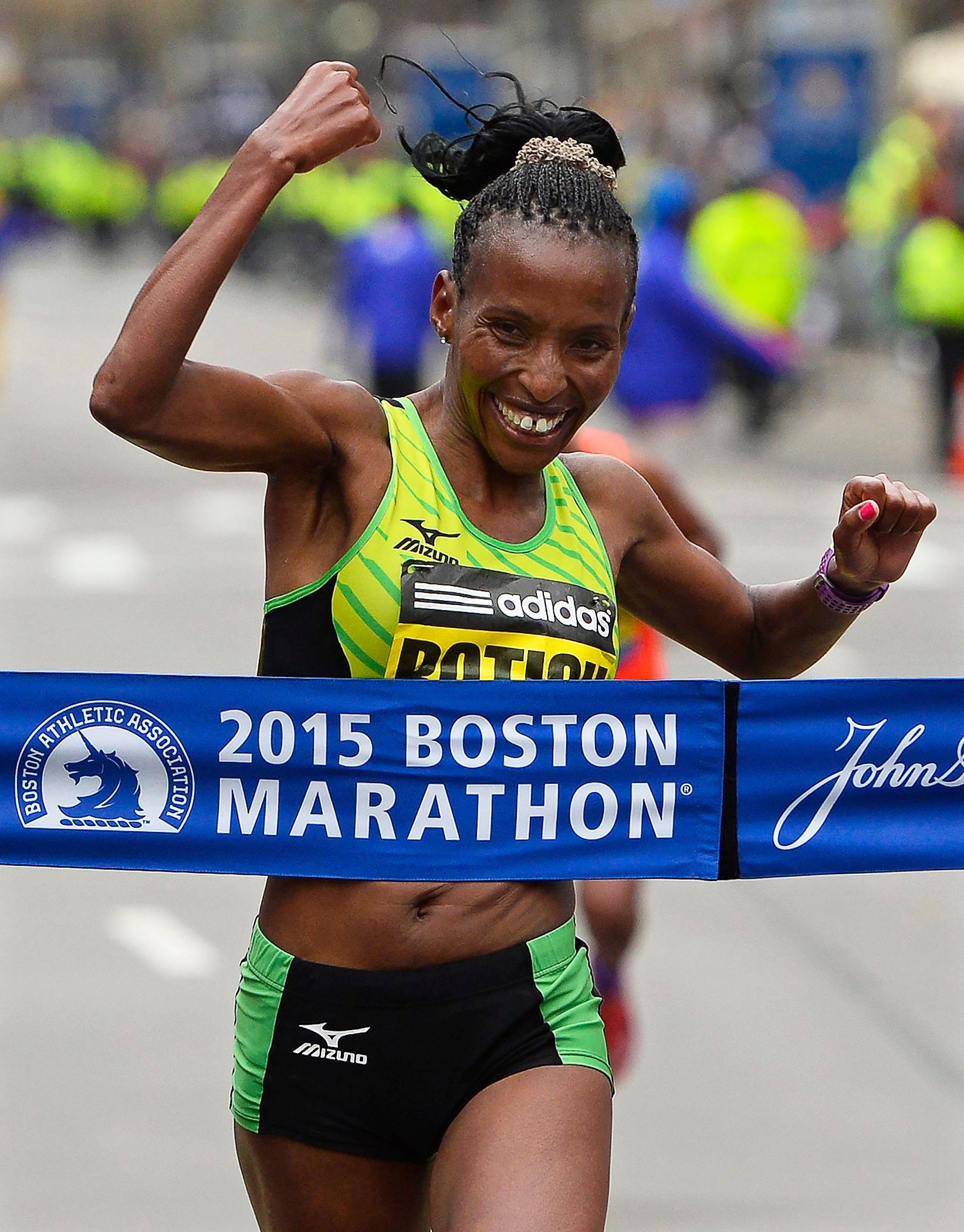 Kenya’s Caroline Rotich Sprints to Win Boston Marathon’s Women’s Division