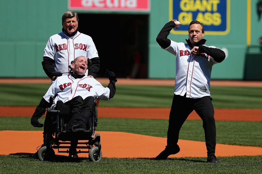 Bryan Lyons, who pushed Rick Hoyt in the Boston Marathon since 2015, is ...