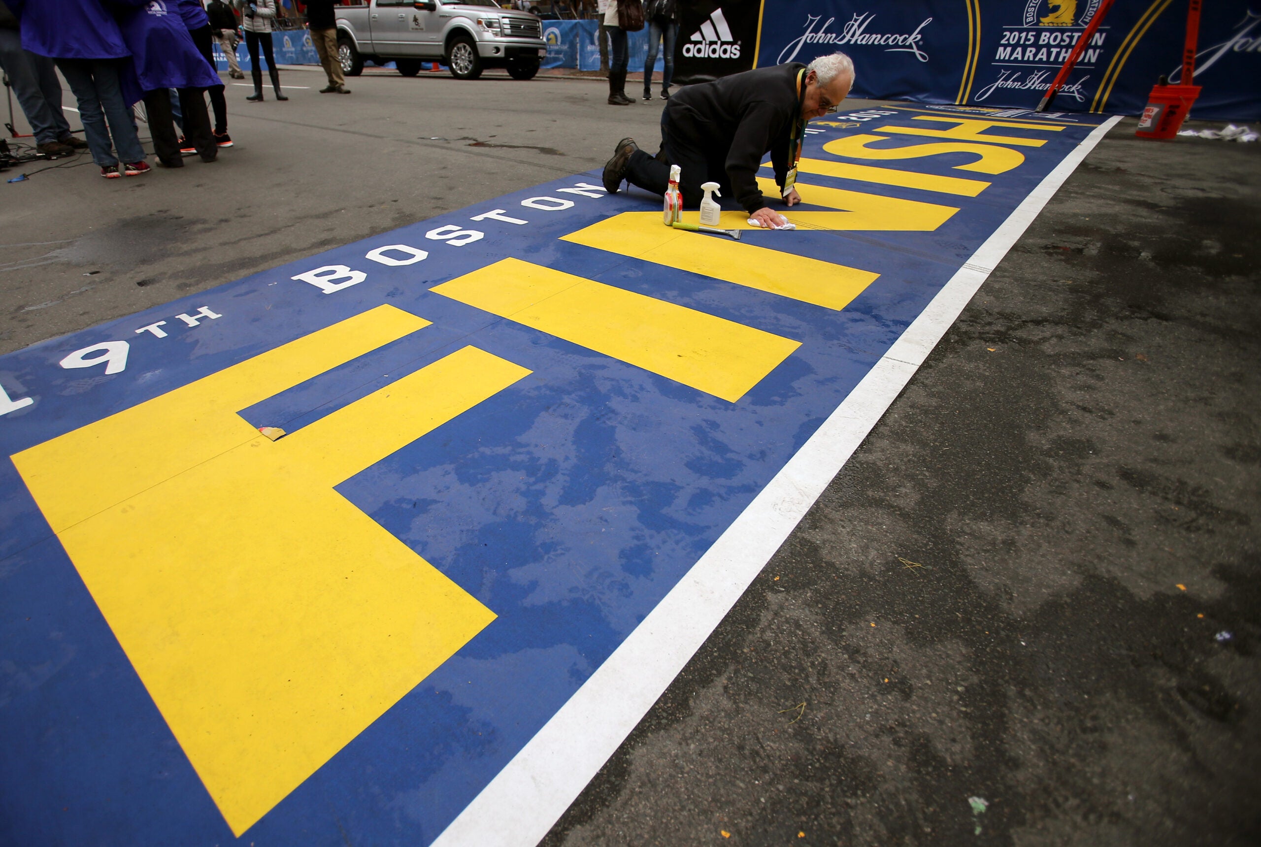The Marathon Finish Line Is Ready