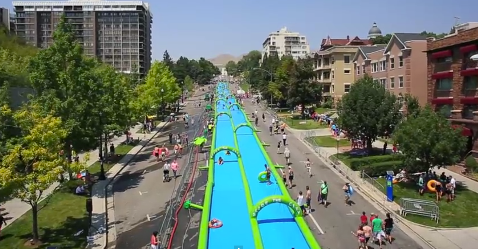 A 1,000-foot slip-and-slide could be coming to Boston this summer