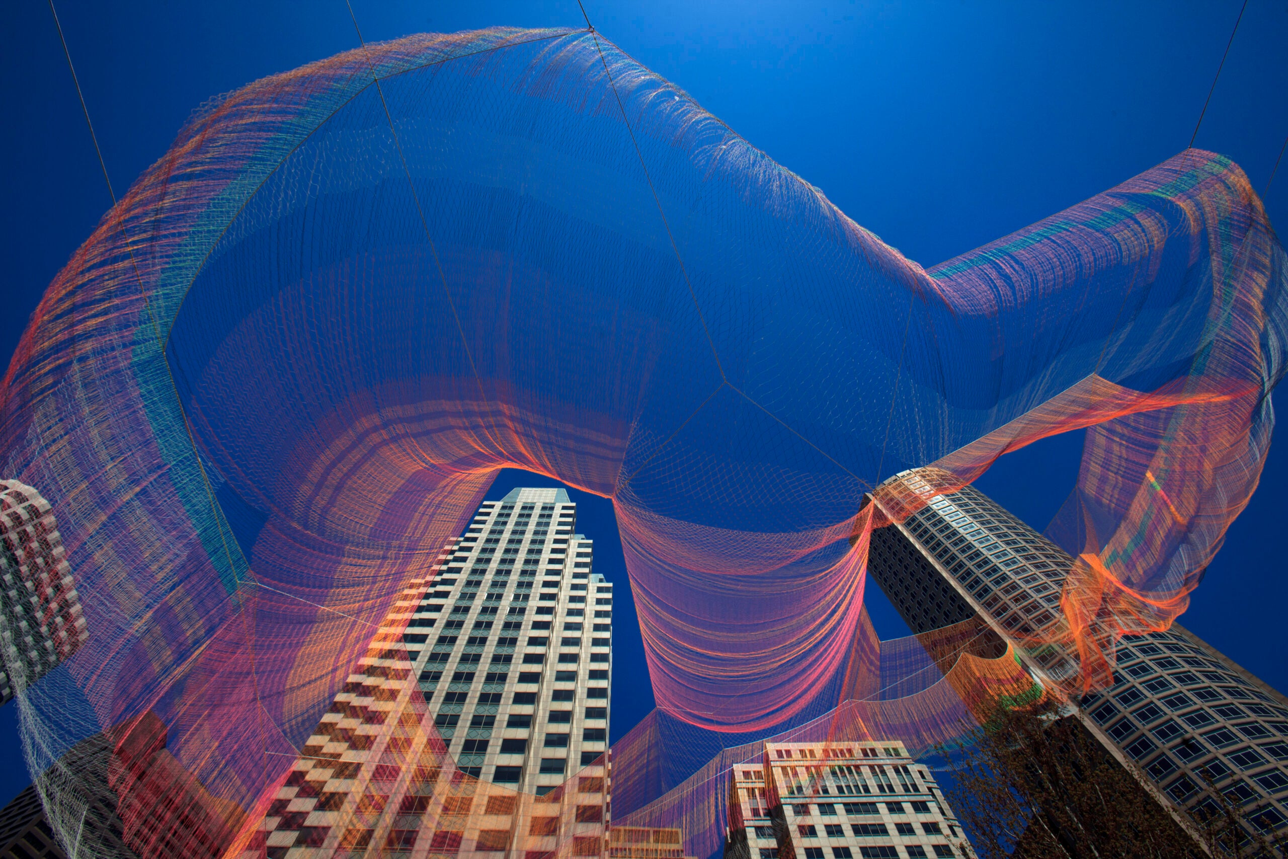 Watch this stunning timelapse of the Greenway’s new aerial sculpture ...
