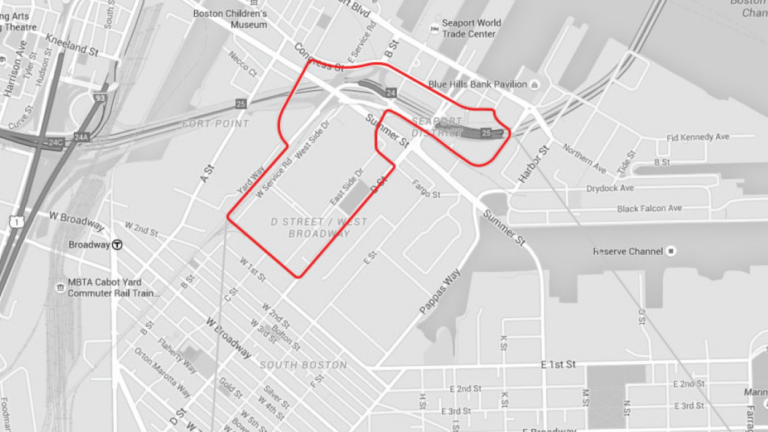 Here’s the proposed IndyCar race route in South Boston
