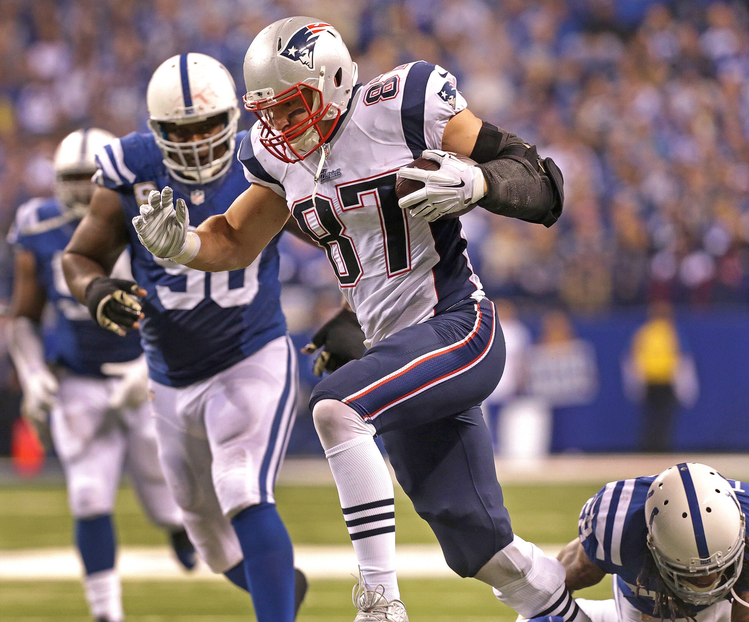 The Colts have better Super Bowl 50 odds than the Patriots