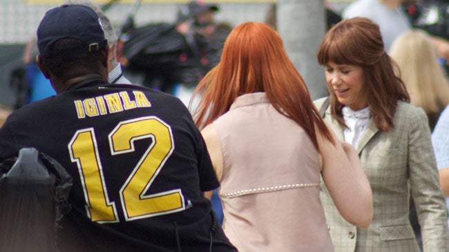 Here are the first photos from the set of ‘Ghostbusters’