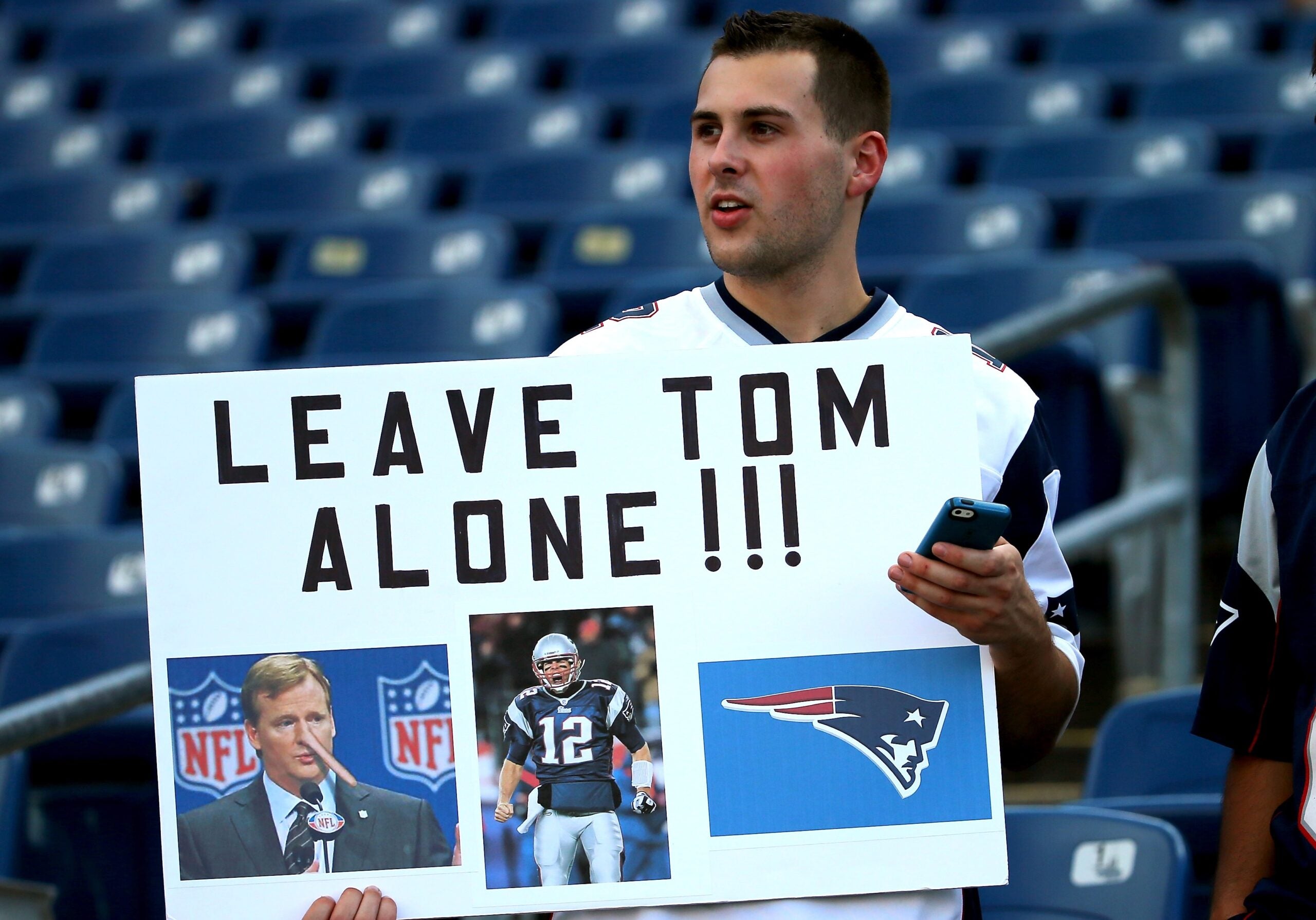 Here’s what Patriots fans have to say to Roger Goodell