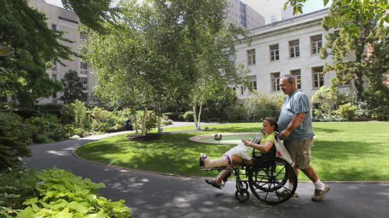 Supporters reach out to Attorney General to save hospital garden