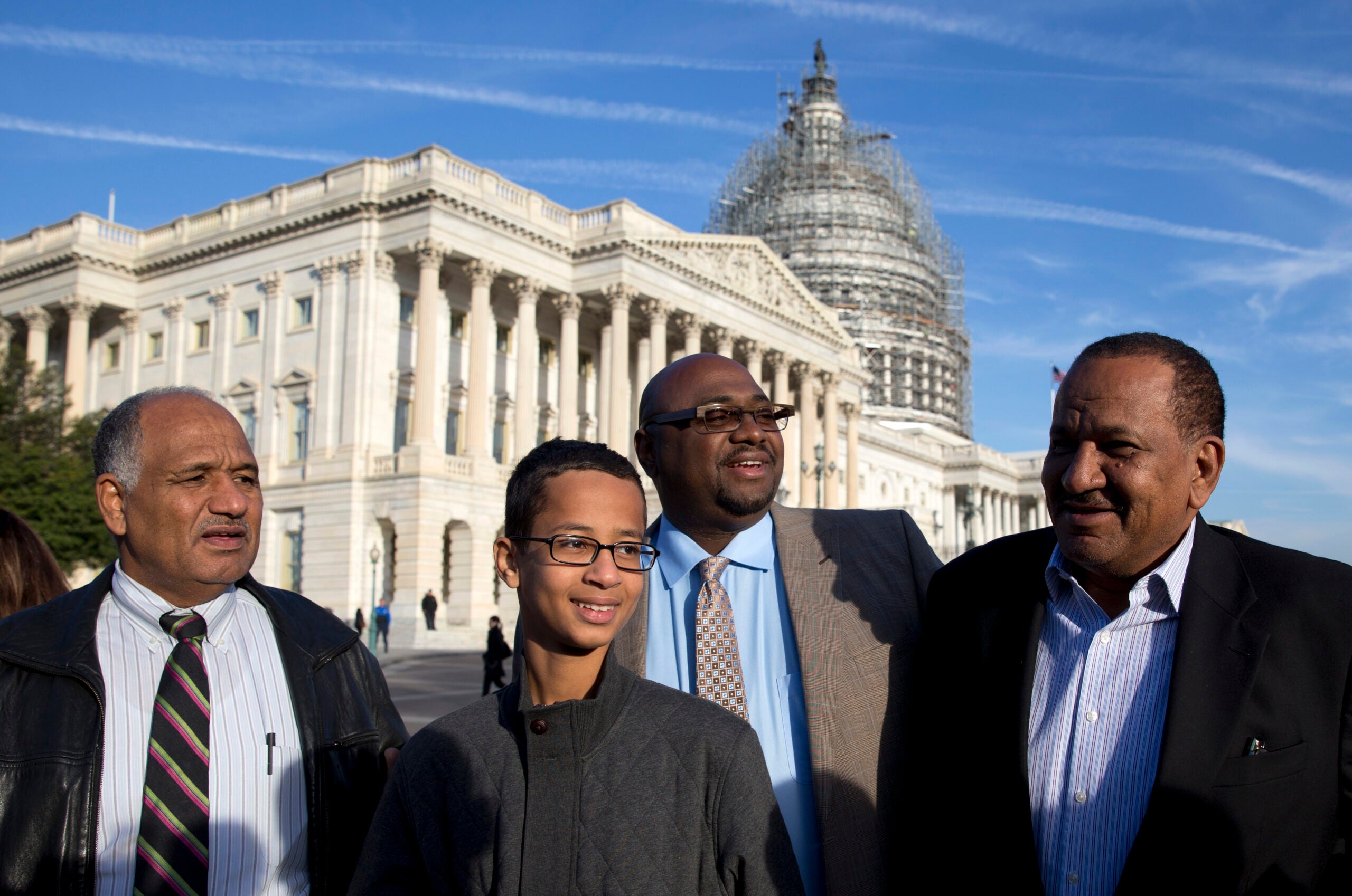 ‘Clock kid’ Ahmed Mohamed makes his trip to the White House