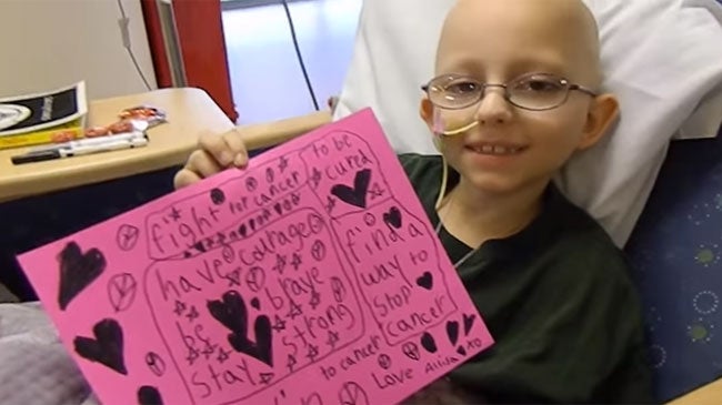 Young cancer patients from Boston Children’s Hospital made an inspiring ...