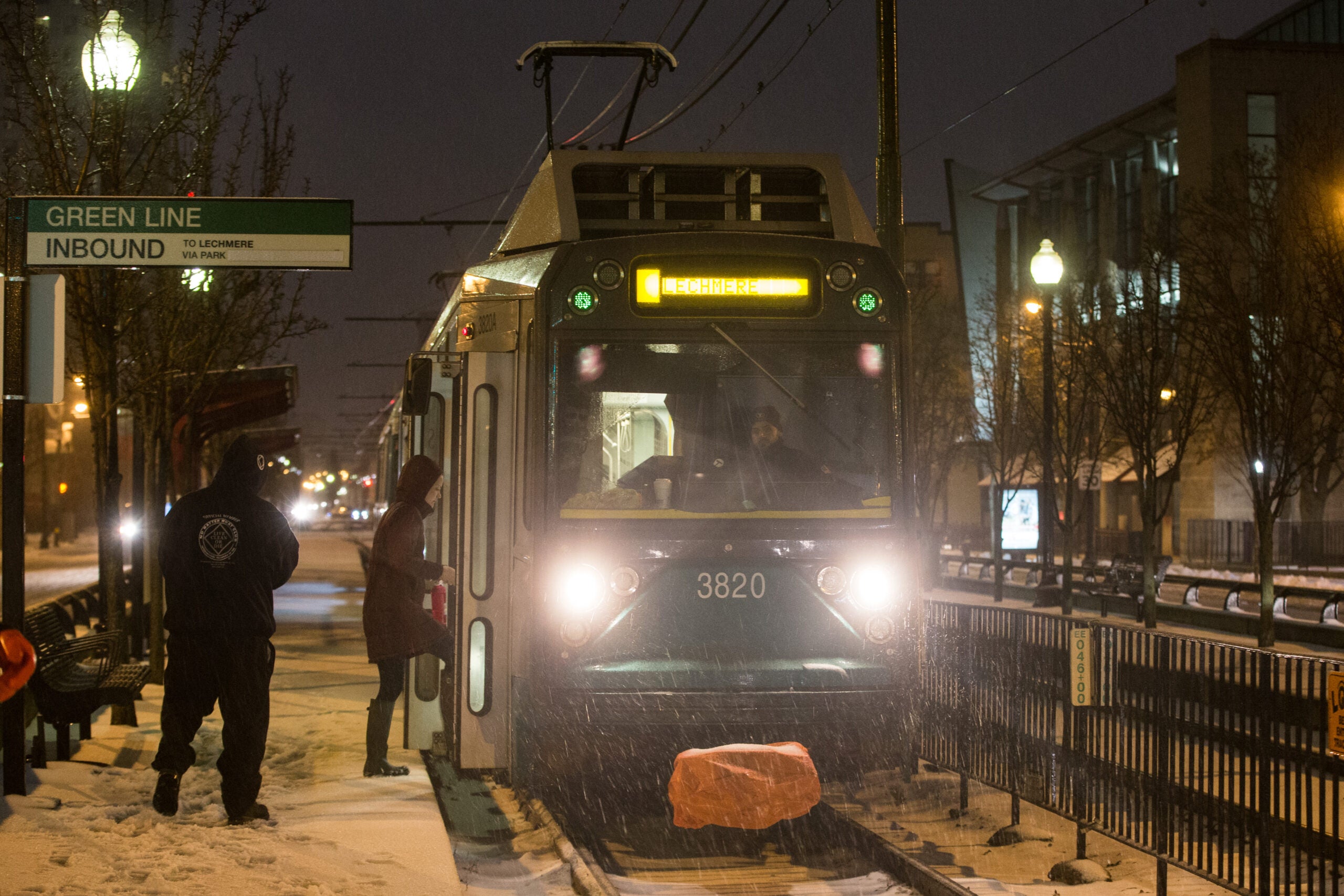 How the MBTA handled the first snow of the season