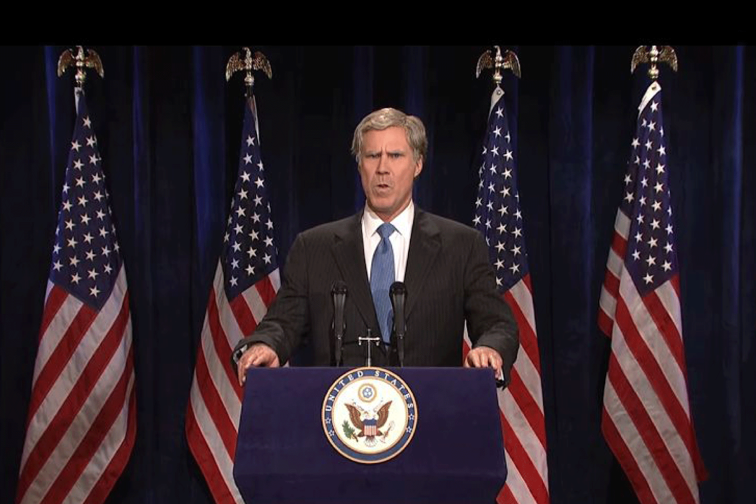 Will Ferrell returned to SNL as George W. Bush
