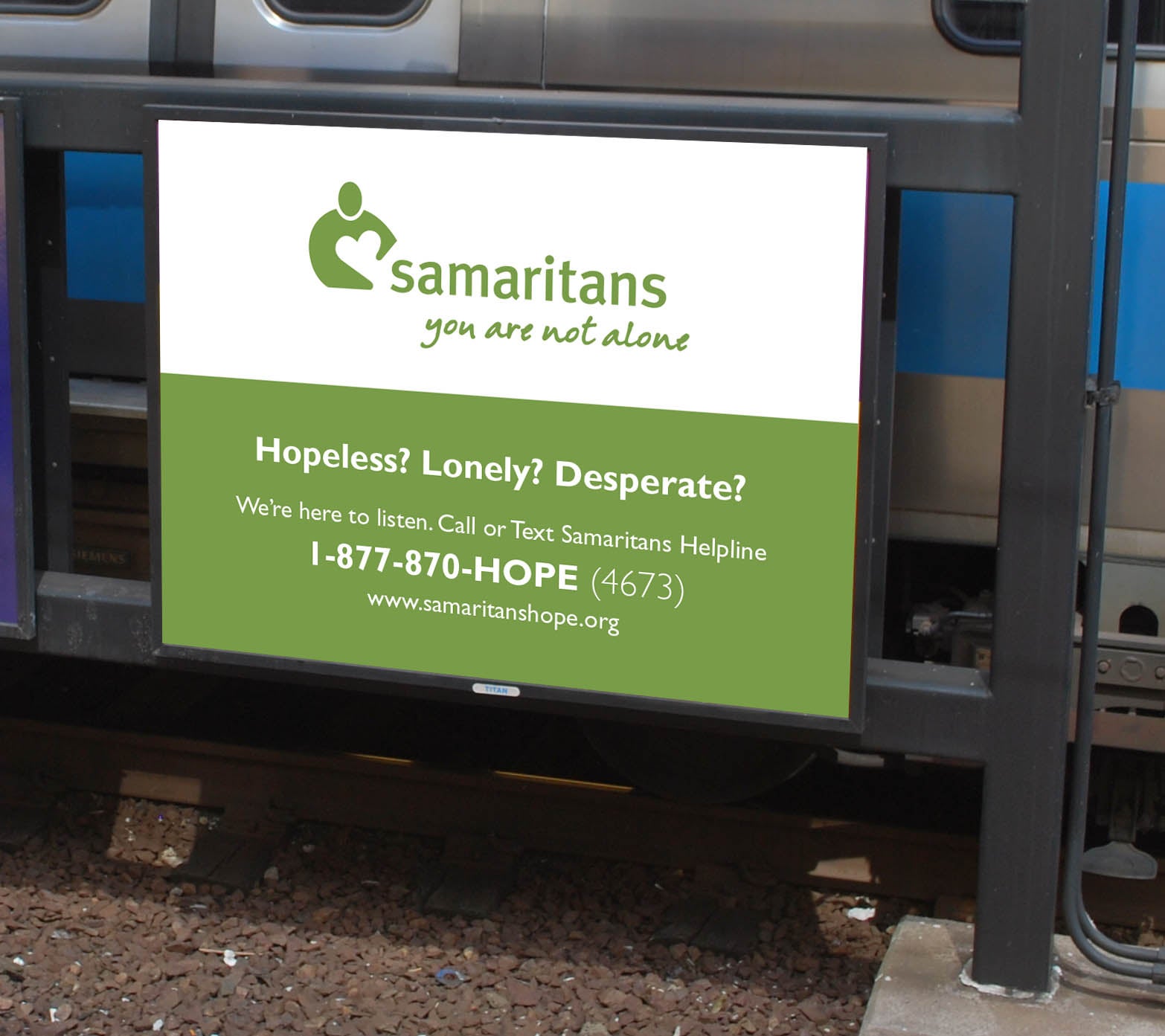 MBTA launches new anti-suicide program with Samaritans
