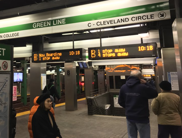 Why the Green Line’s new countdown clocks measure ‘stops away’ instead ...