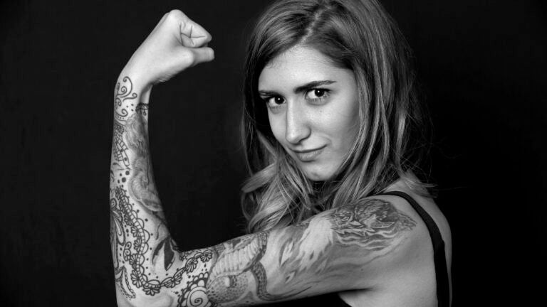 Marathon bombing survivor Sydney Corcoran says tattoos have helped her heal