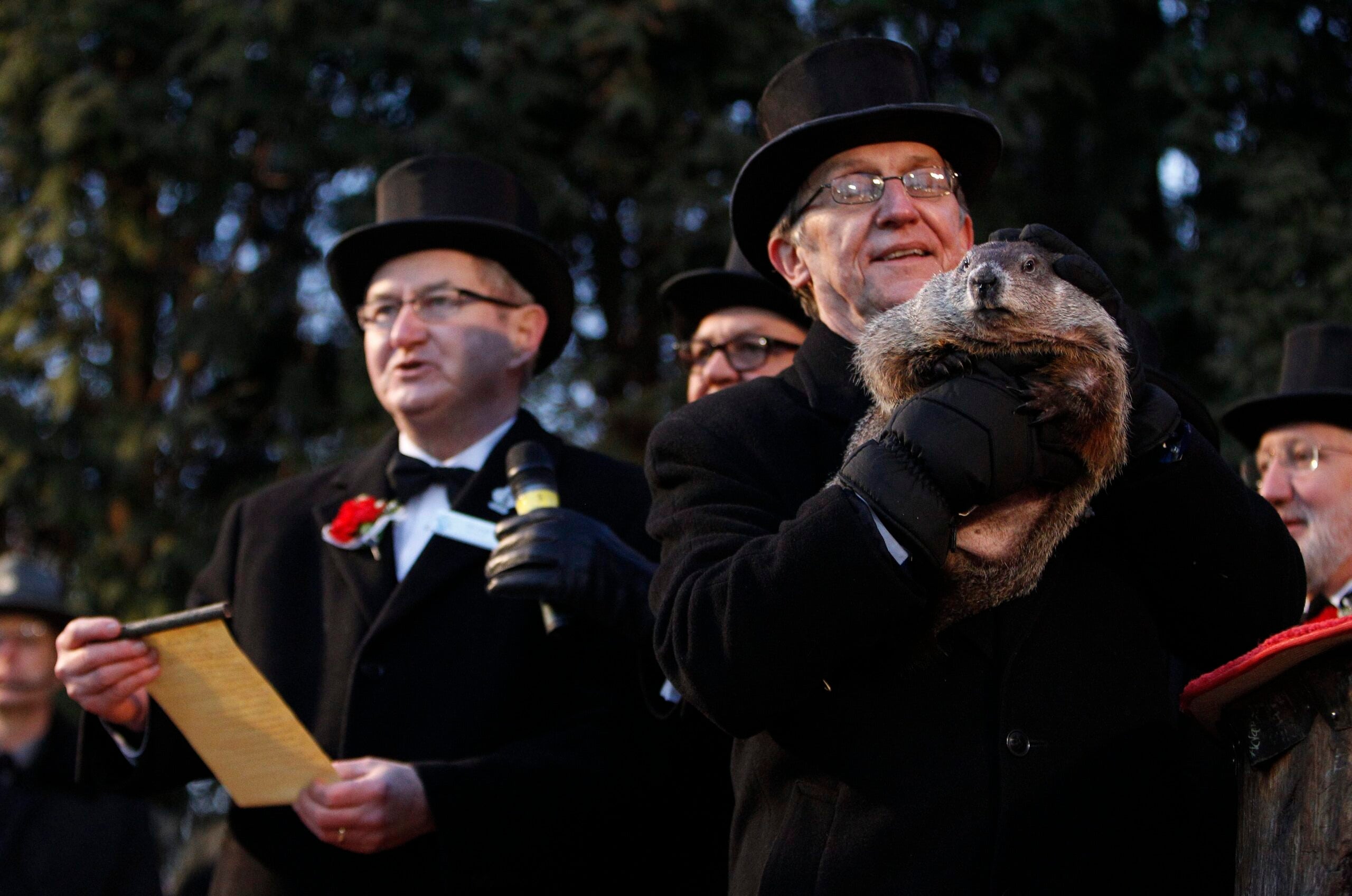 Punxsutawney Phil gives everyone a warm feeling