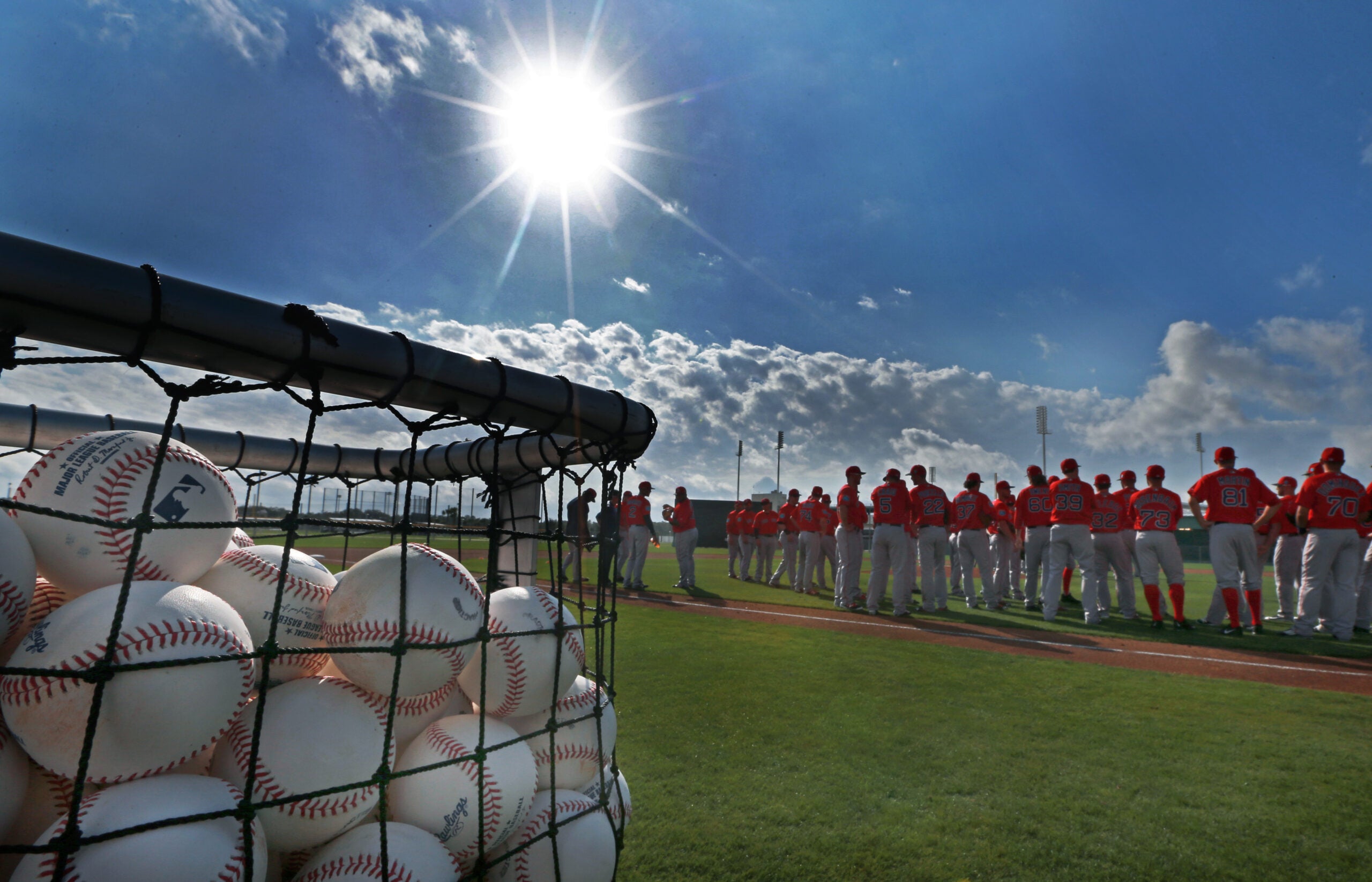 Red Sox kick off spring training with Monday doubleheader
