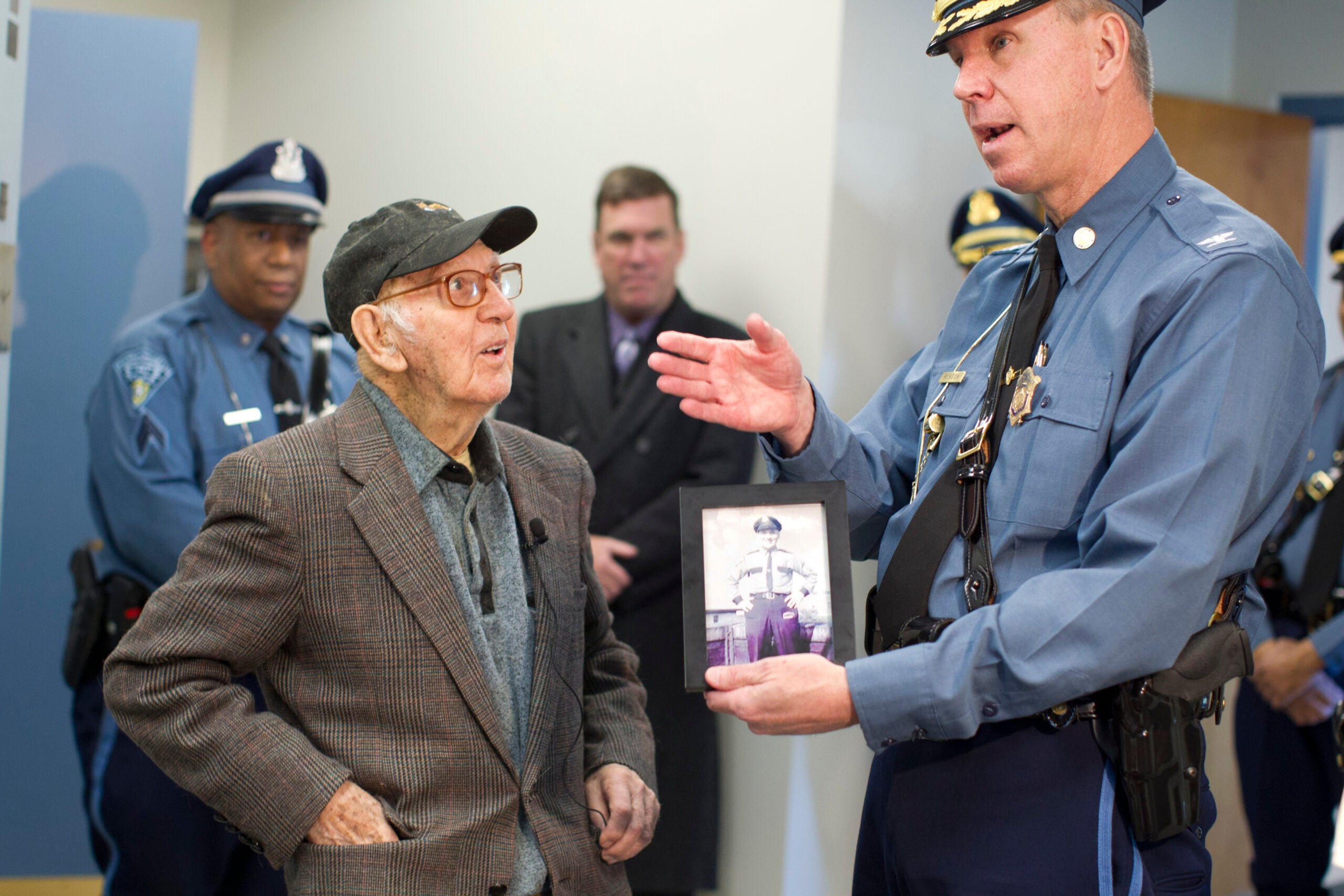 State police honor oldest surviving former officer
