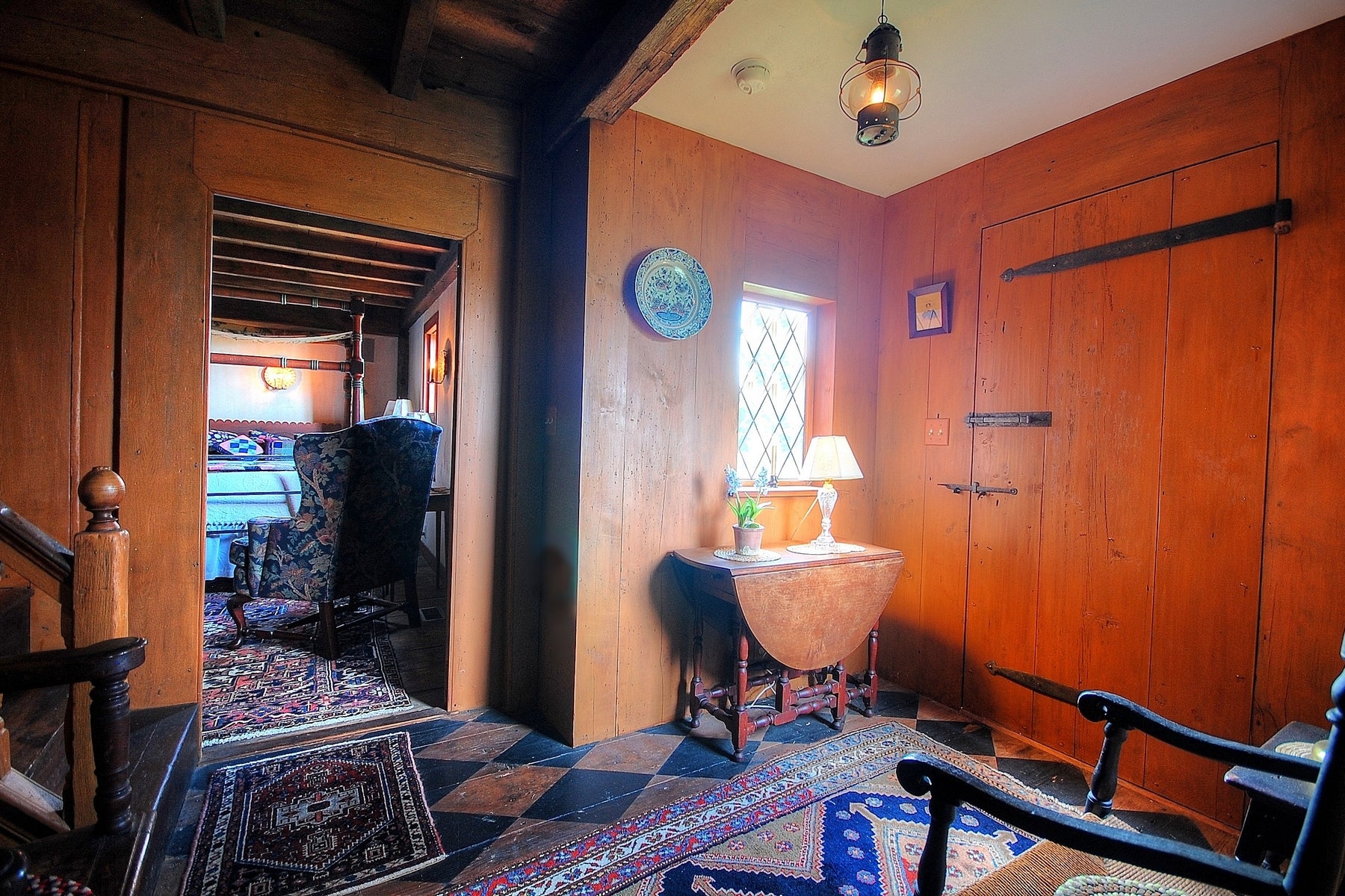 The man behind this restored $1.5 million 1665 saltbox style home ...