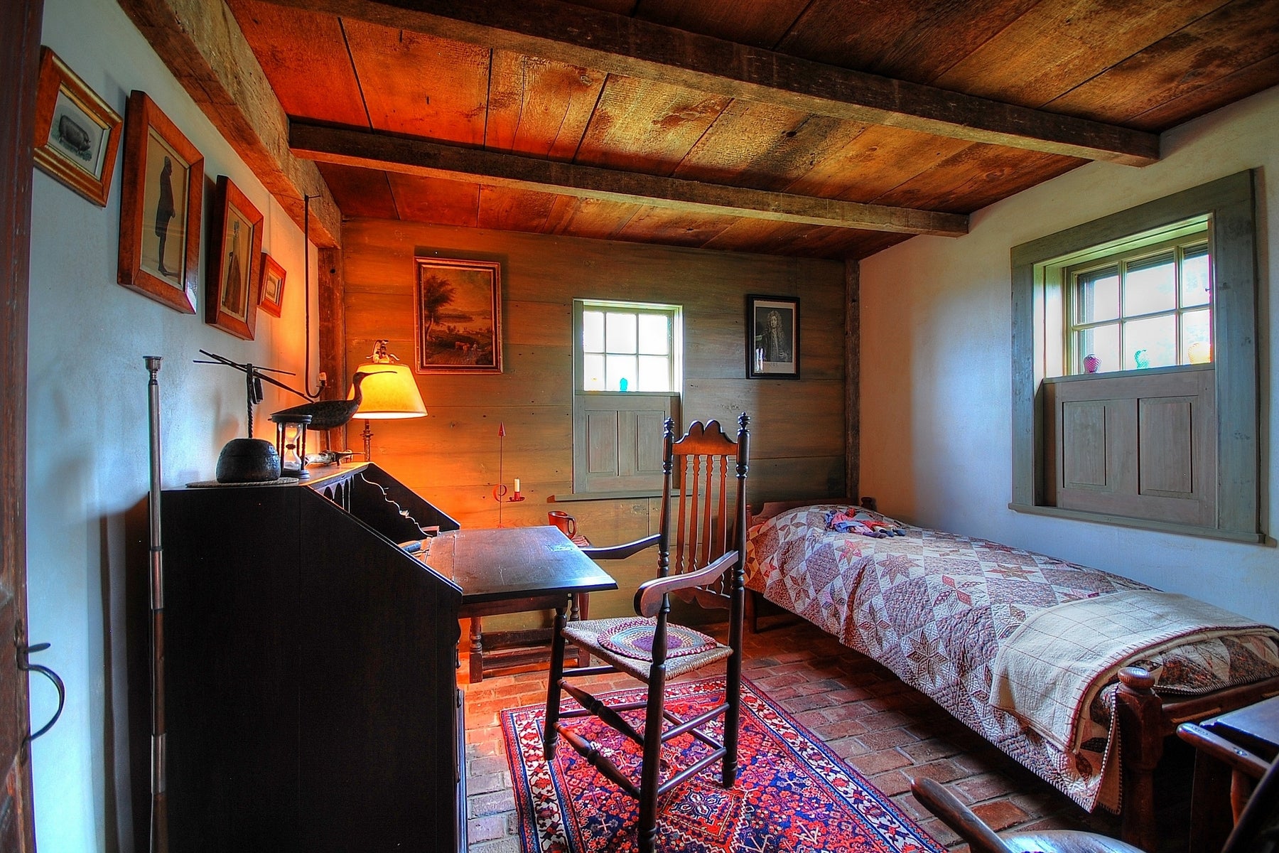 The man behind this restored $1.5 million 1665 saltbox style home ...