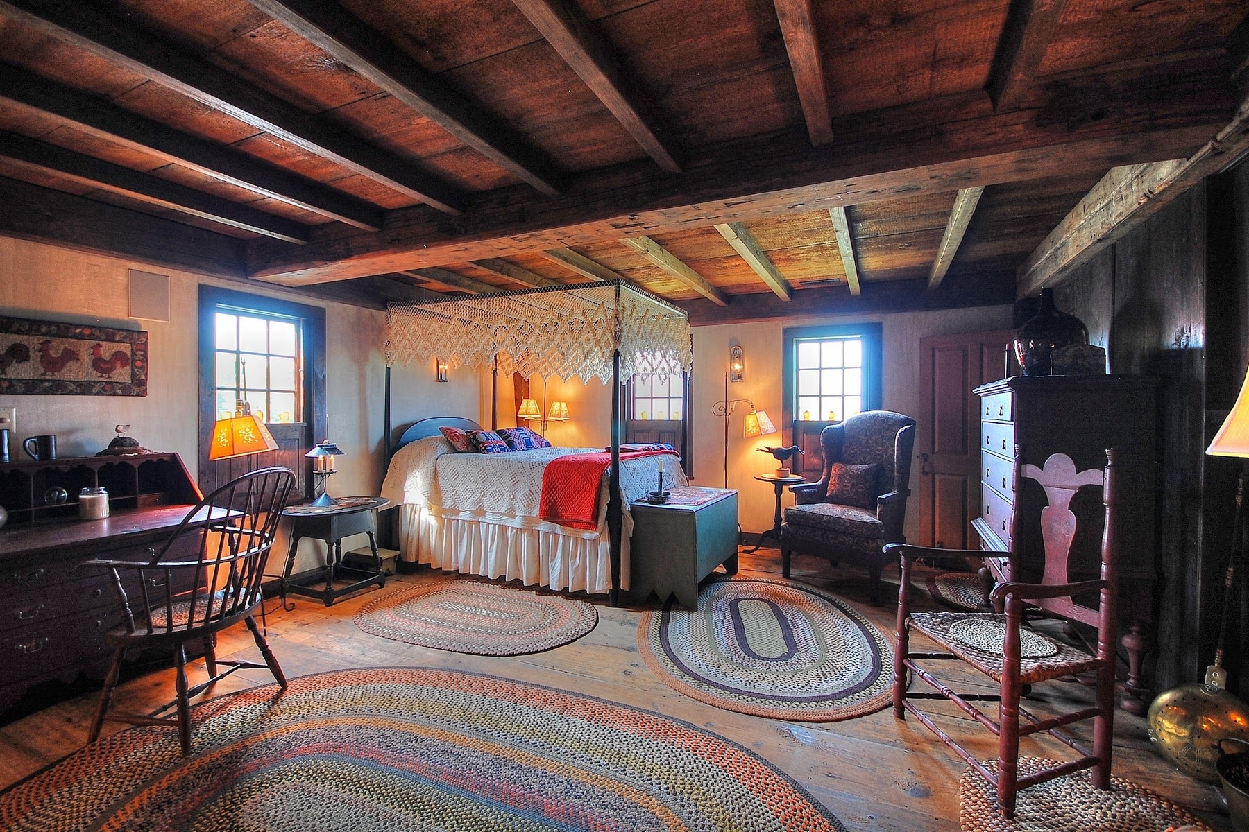 The man behind this restored $1.5 million 1665 saltbox style home ...