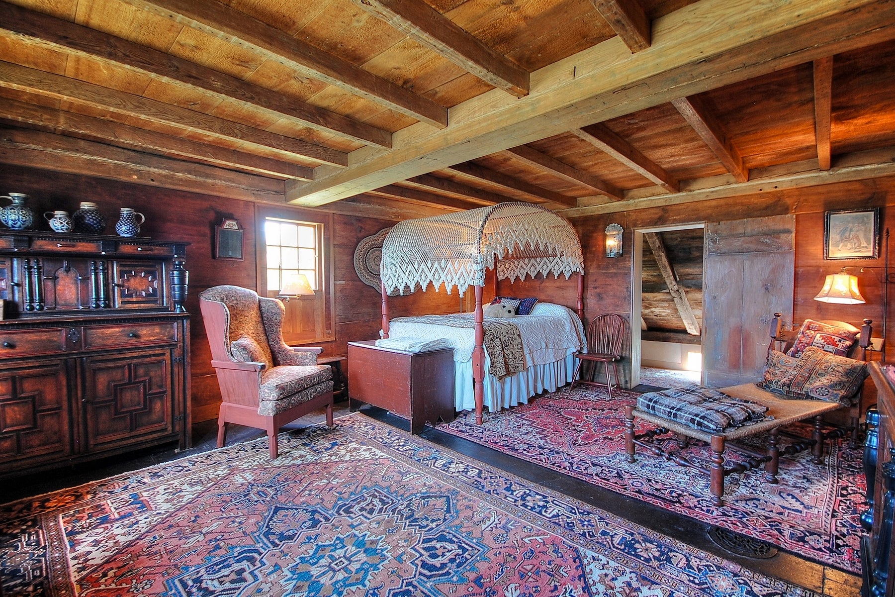 The man behind this restored $1.5 million 1665 saltbox style home ...