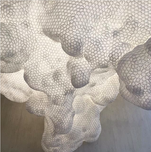 Tara Donovan assembles ‘Untitled’ at the MFA