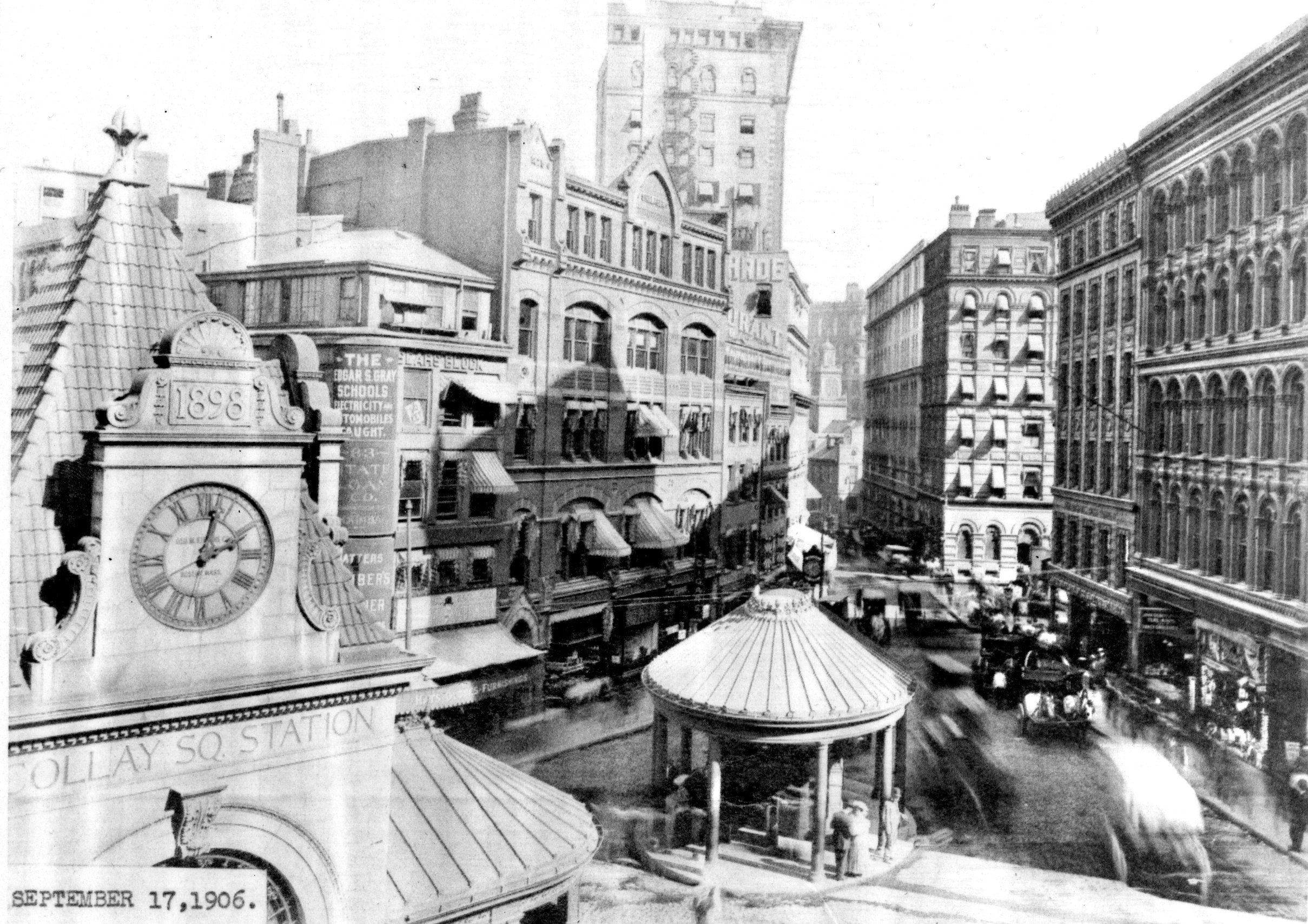 At revamped Government Center station, echoes of a burlesque past