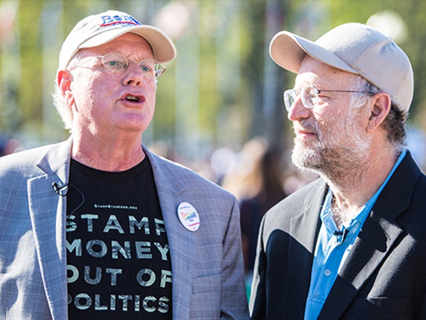 Ben and Jerry are split over whether they would support Hillary Clinton