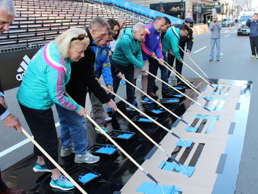 Here’s why there are thin blue lines on the final stretch of the ...