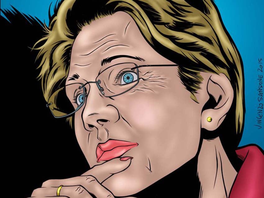 New comic book tells story of Elizabeth Warren's rise to power from ...