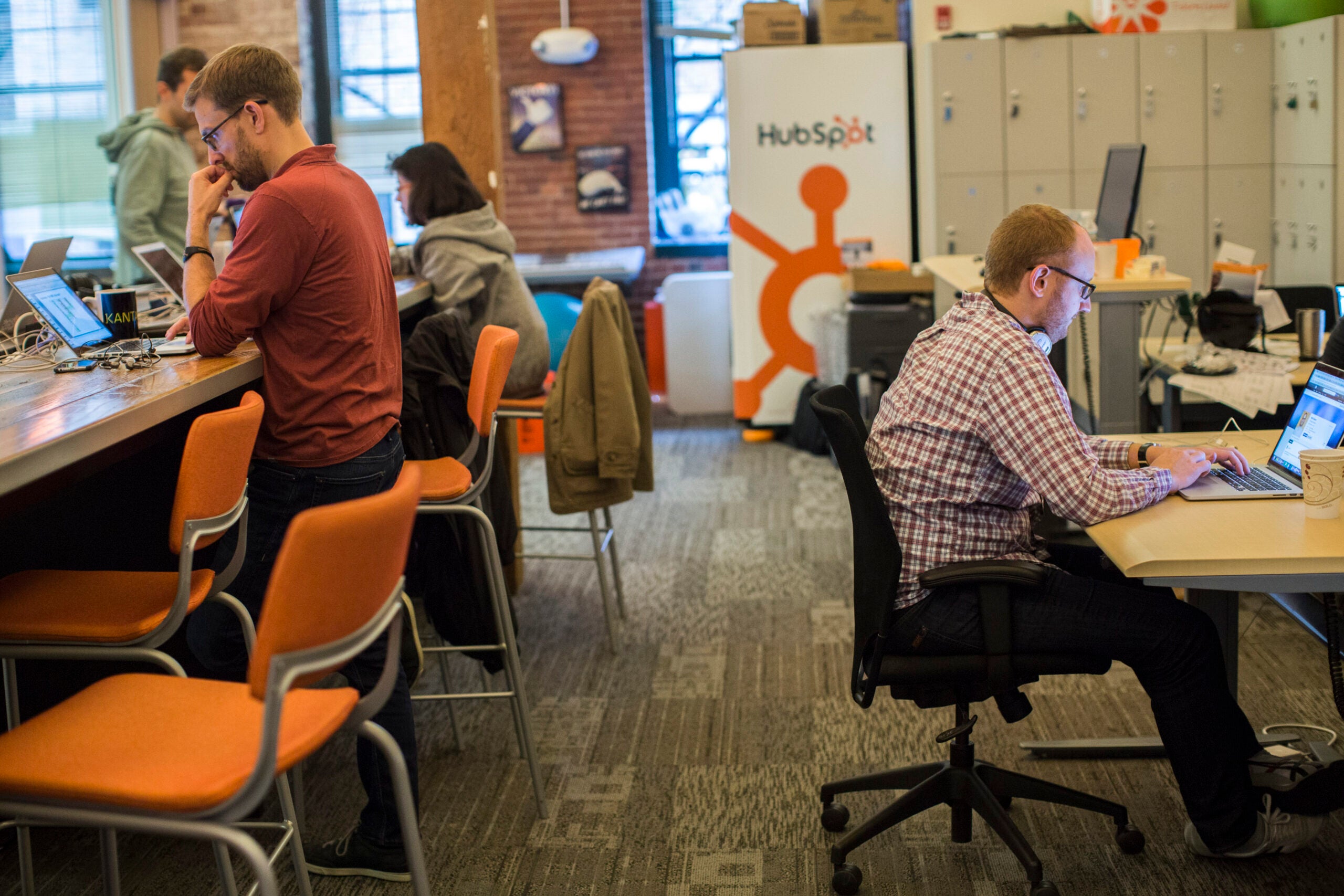 Dan Lyons, author of HubSpot critique, speaks in Cambridge