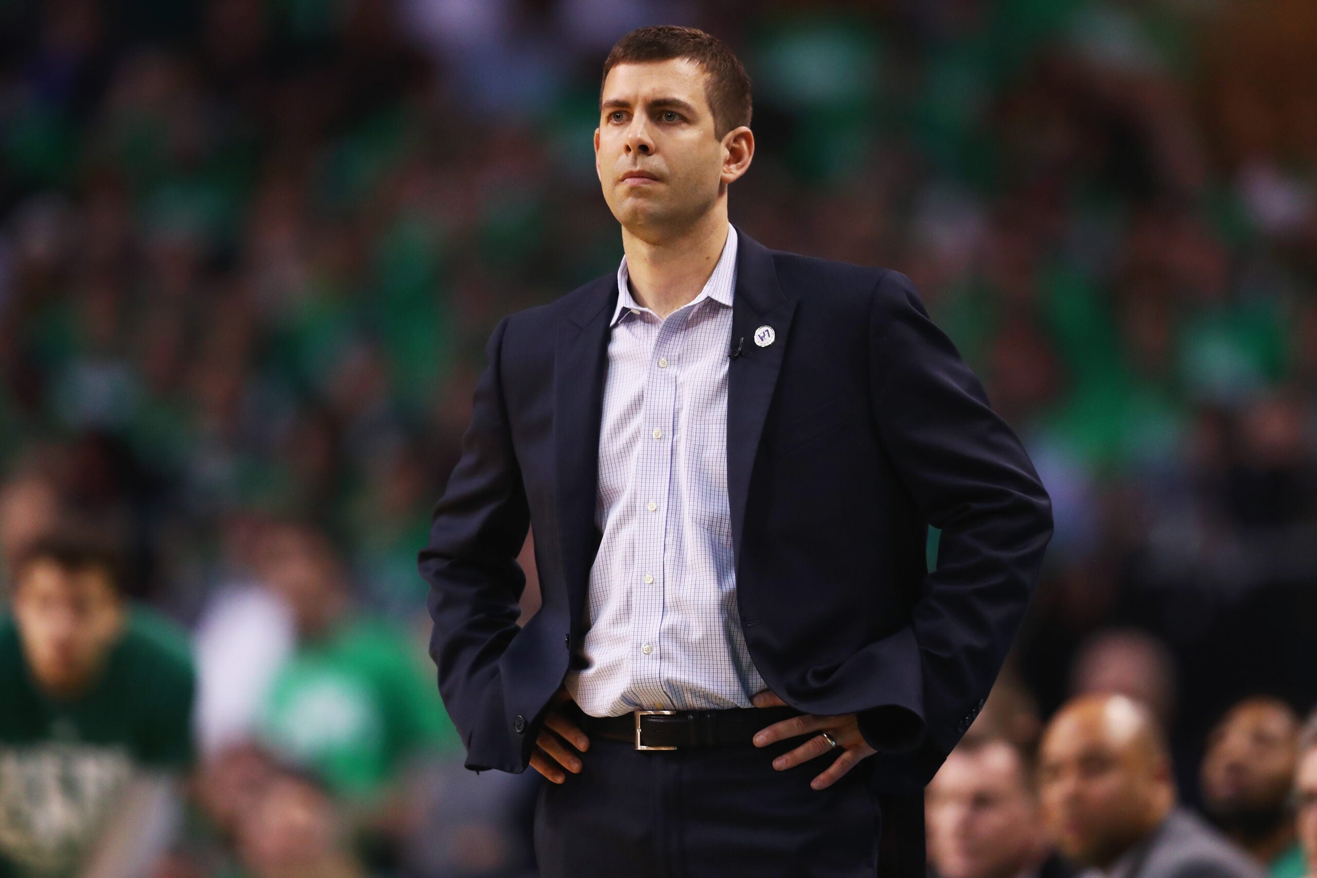 Brad Stevens offered his thoughts on Tom Brady and other subjects in a ...
