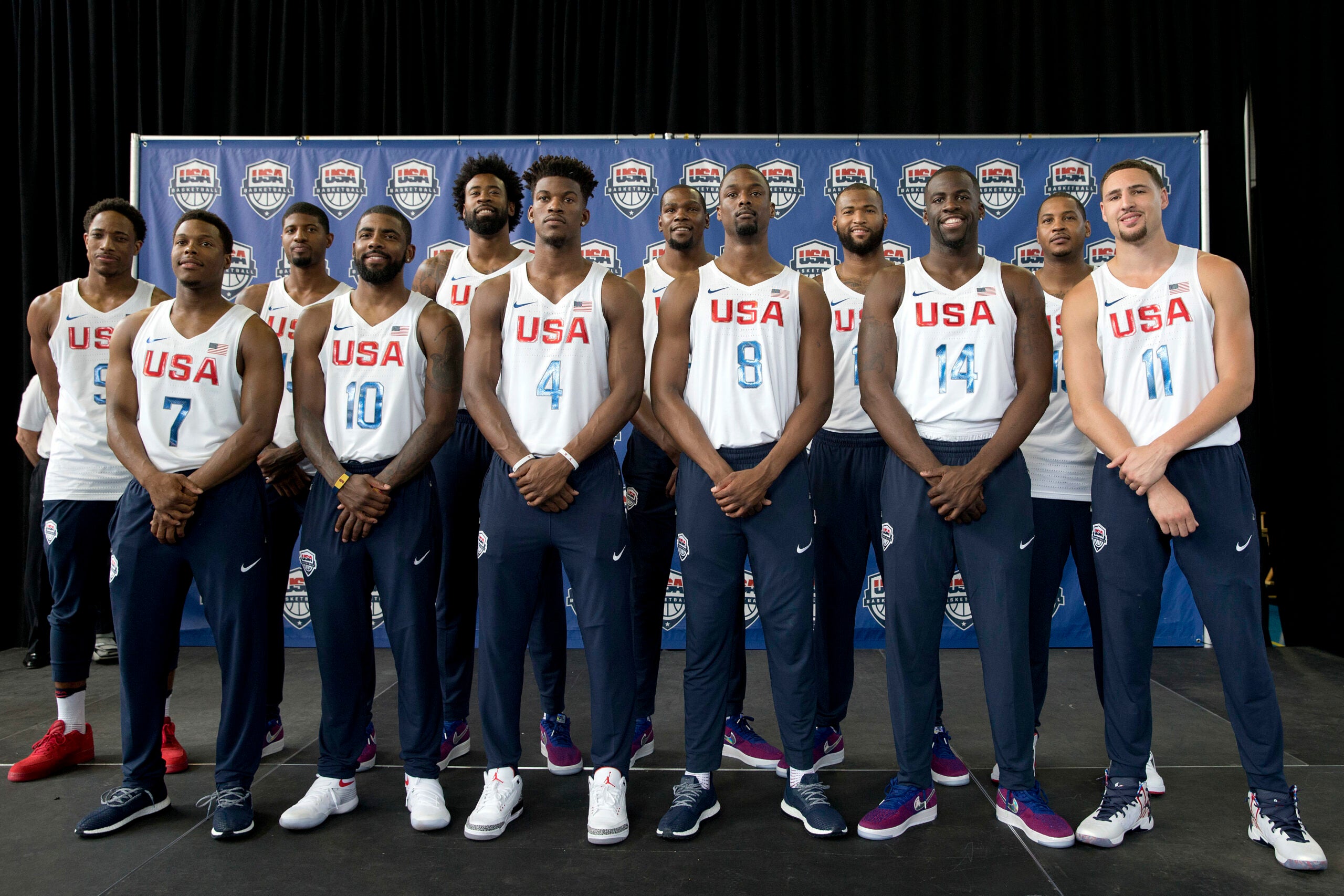 Durant, Anthony lead 12-player US Olympic basketball roster