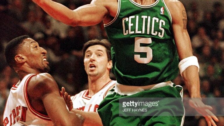 Ron Mercer shares some advice for a Celtics' lottery pick