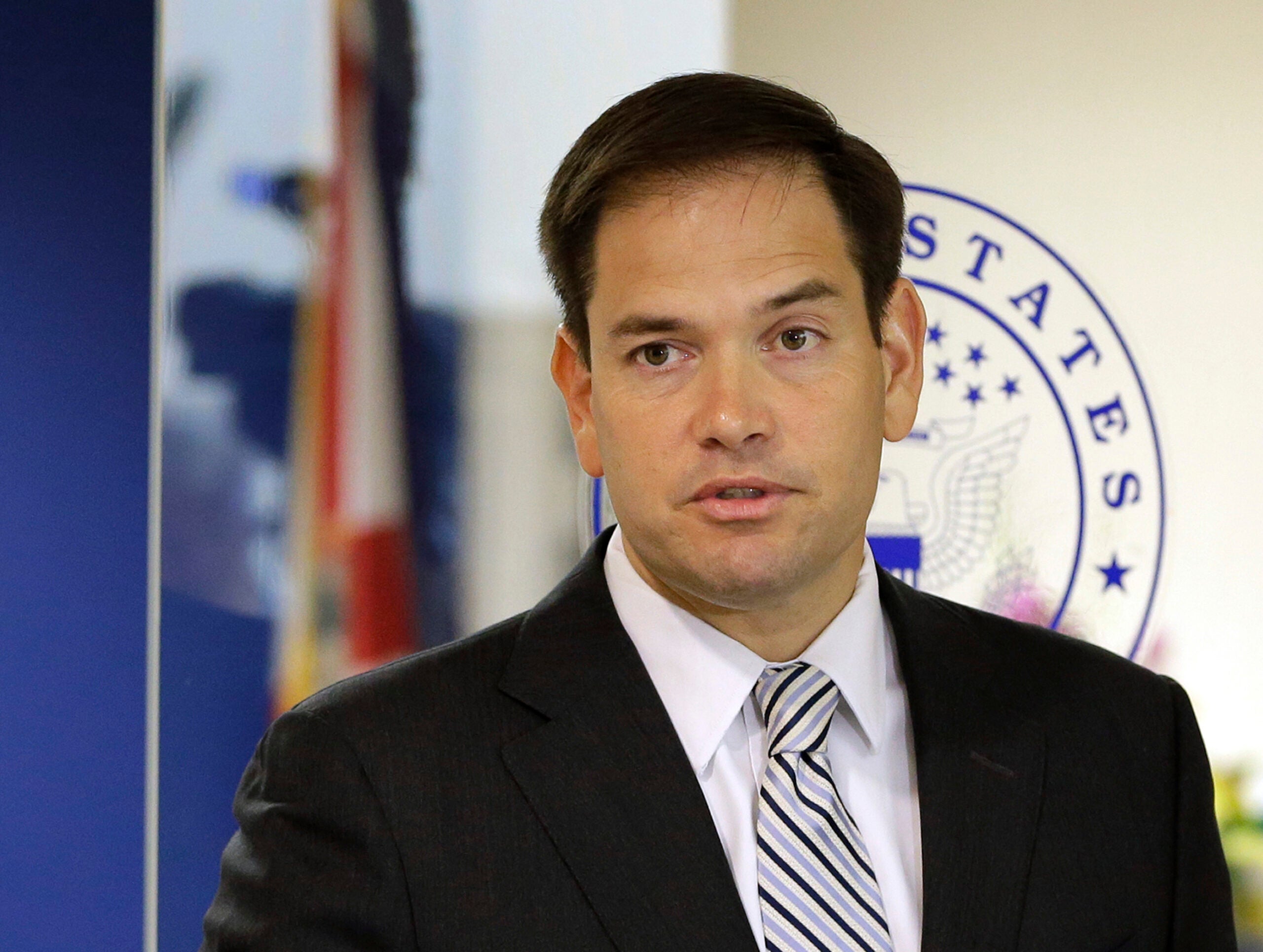 Sen. Rubio booted from building after protests upset tenants