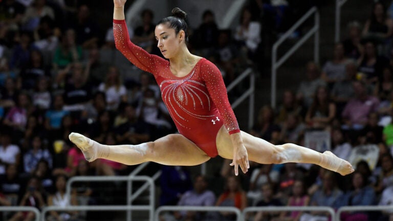 Watch Aly Raisman tear up the floor exercise at the U.S. Olympic Trials