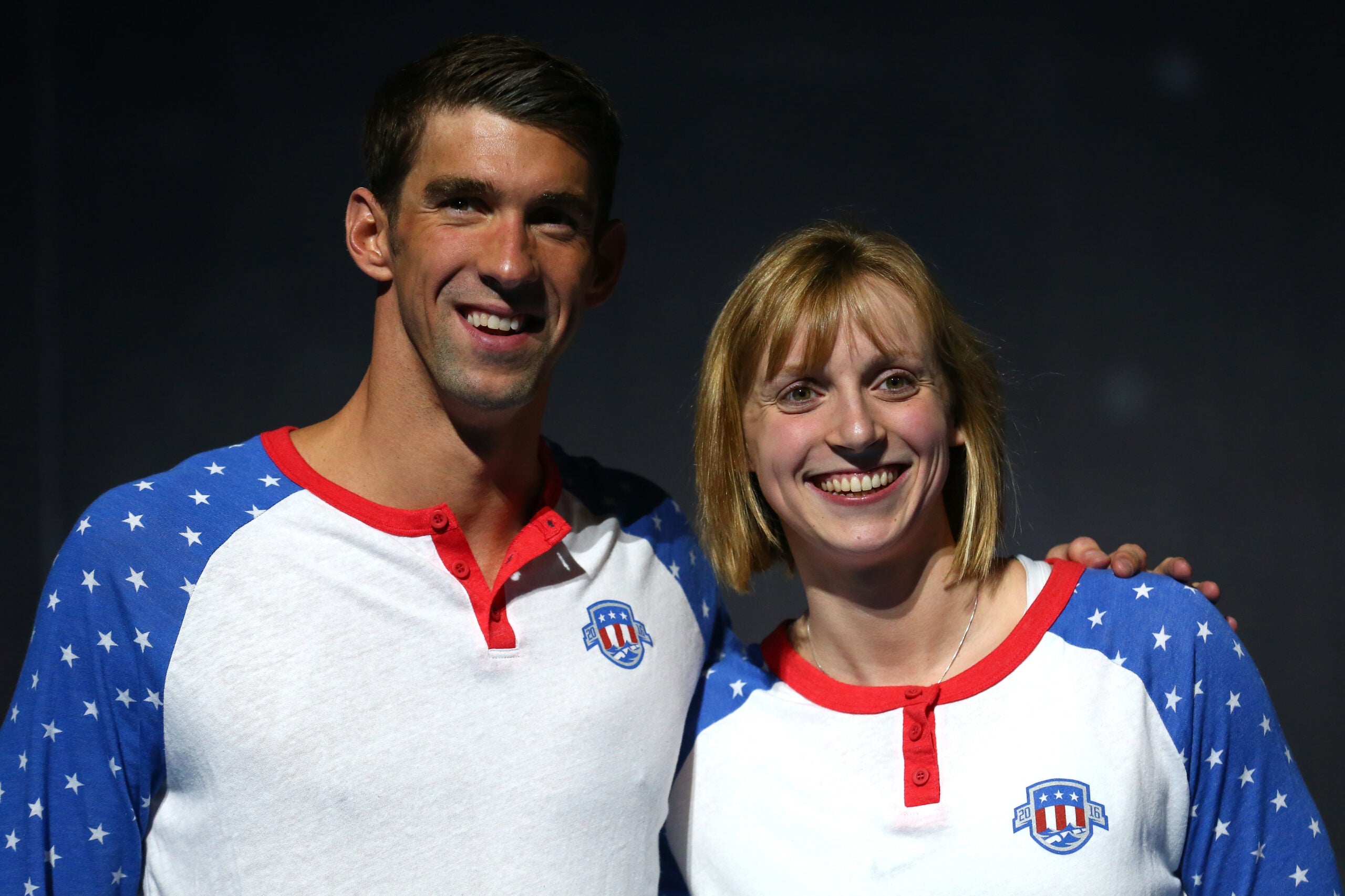 Katie Ledecky and Michael Phelps recreated their famous autograph photo ...