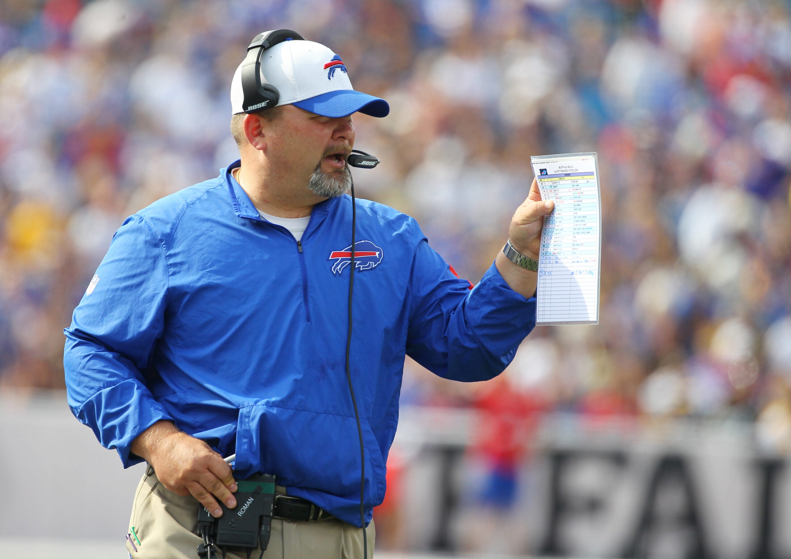 Bills at 0-2 fire offensive coordinator Greg Roman