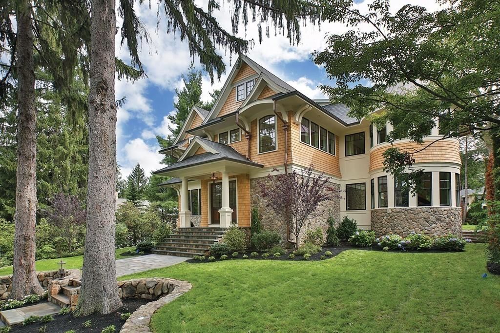 Open house: New construction Newton estate with a historic feel