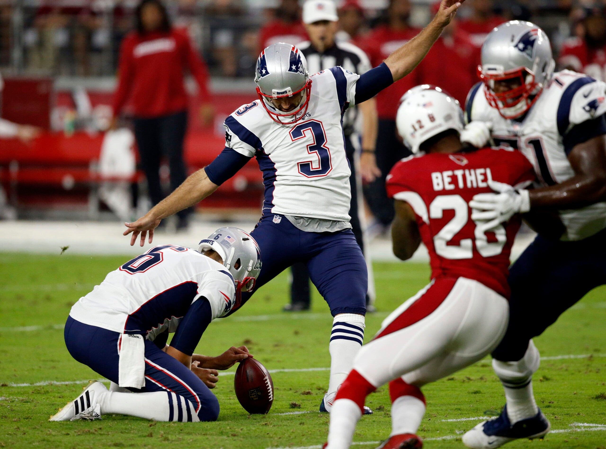 Stephen Gostkowski named AFC's Special Teams Player of the Week