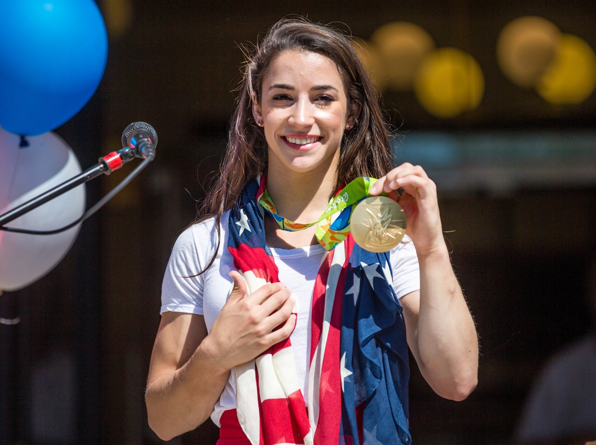 Aly Raisman is already looking forward to summer down the Cape