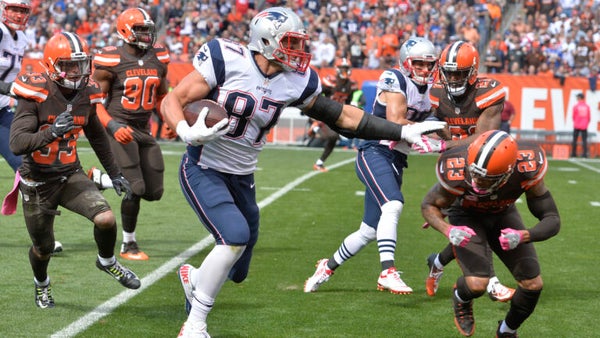 Watch Rob Gronkowski break tackles and create general mayhem on this 34 ...