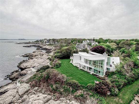 This Swampscott home has panoramic ocean views and looks like a ...