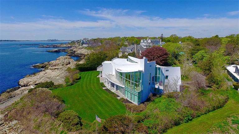 This Swampscott home has panoramic ocean views and looks like a ...