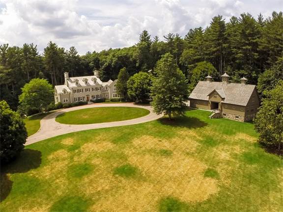 This Federal-style home on 24 acres of land has a $10 million price tag