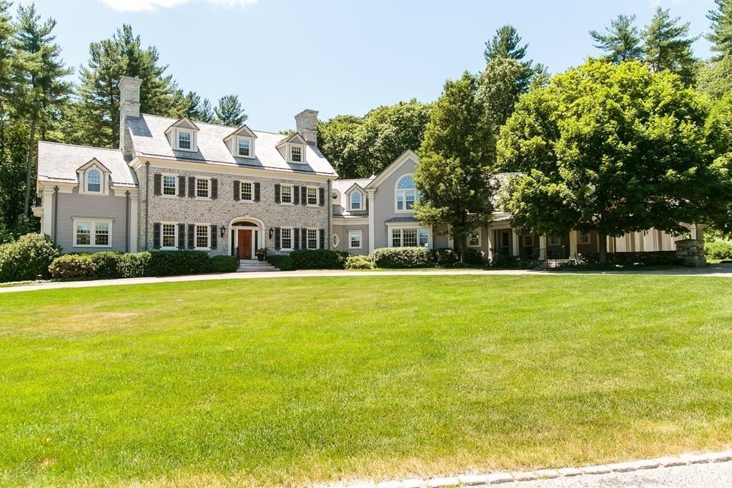 This Federal-style home on 24 acres of land has a $10 million price tag