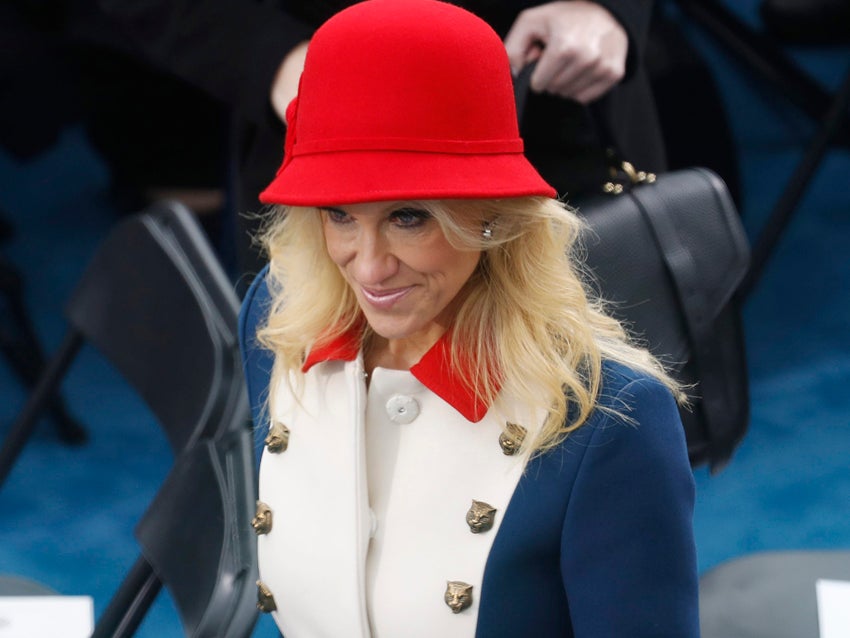 Kellyanne Conway tries a fashion revolution — and fails